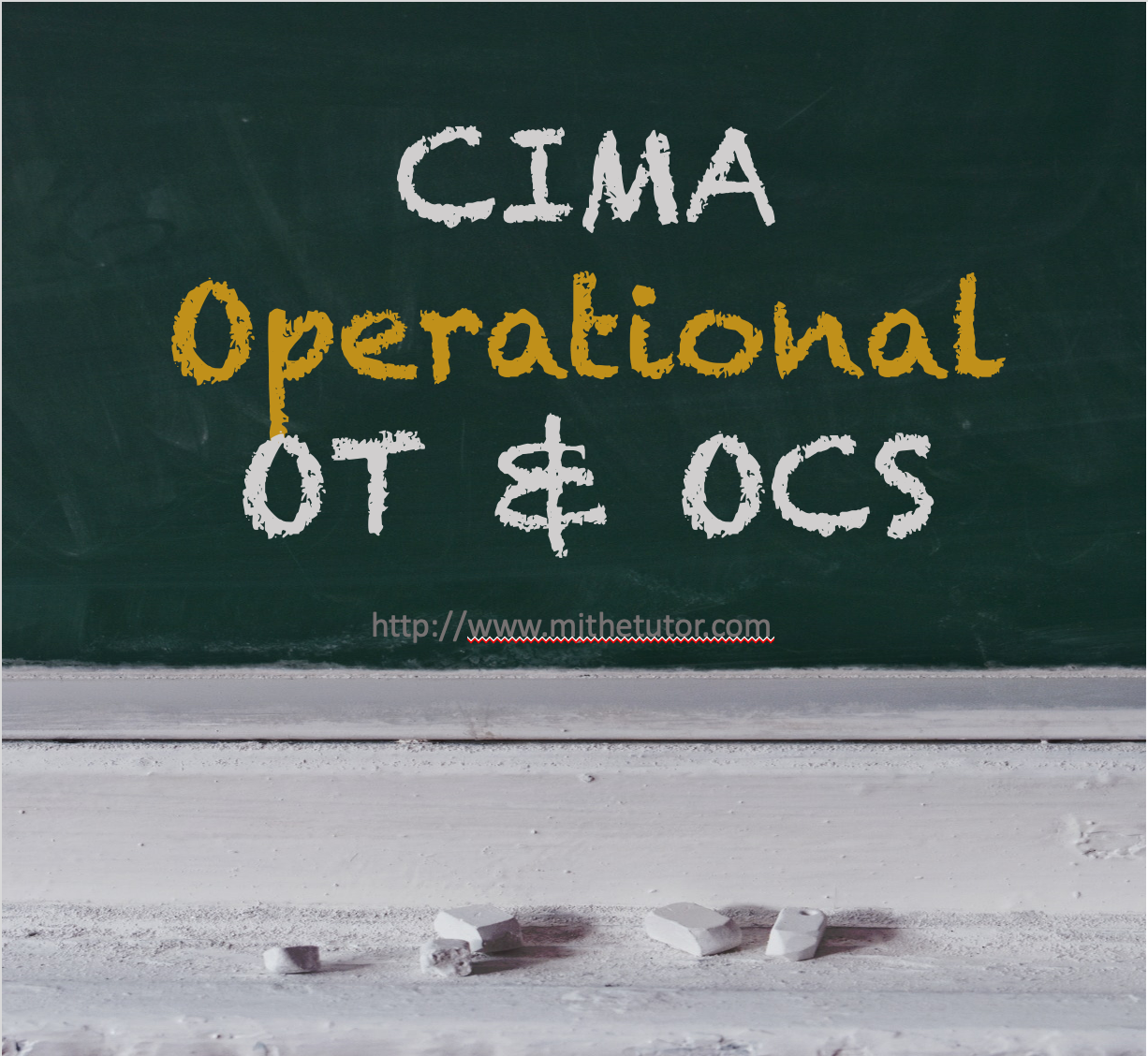 Operational Level Resources – MJ THE TUTOR